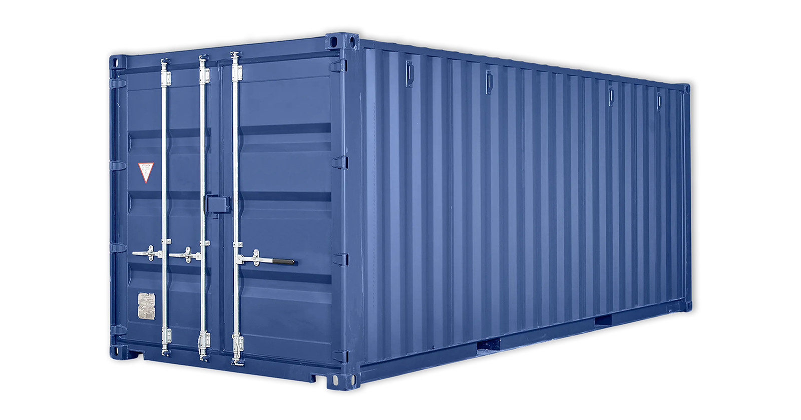 Shipping containers used for storage purposes in Dubai, UAE