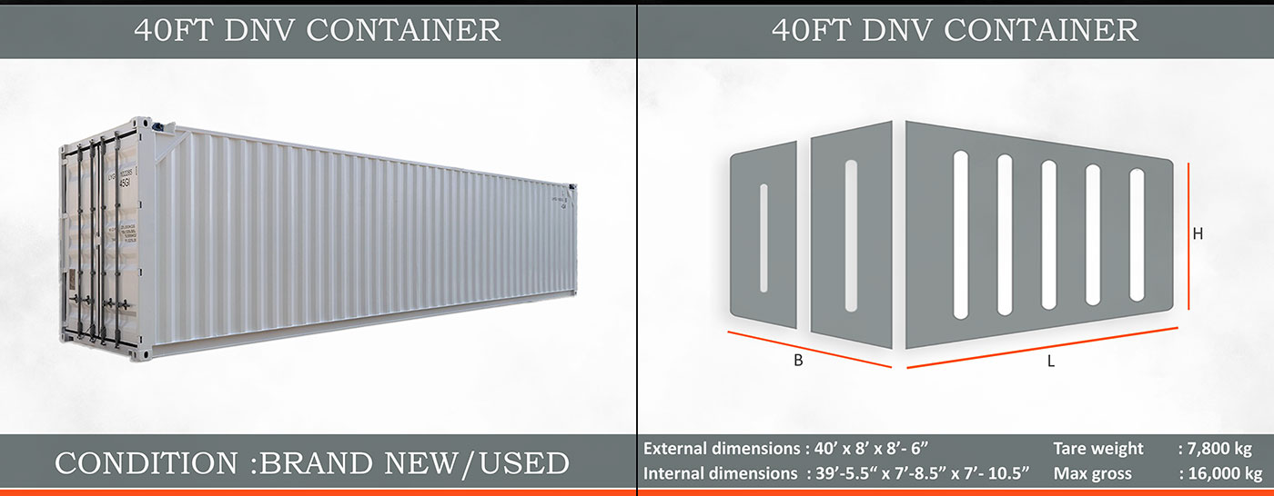 40ft DNV Container | Container Hub Trading